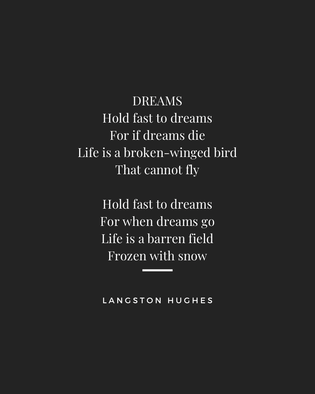 Happy birthday, Langston Hughes – Katherine Hamadeh